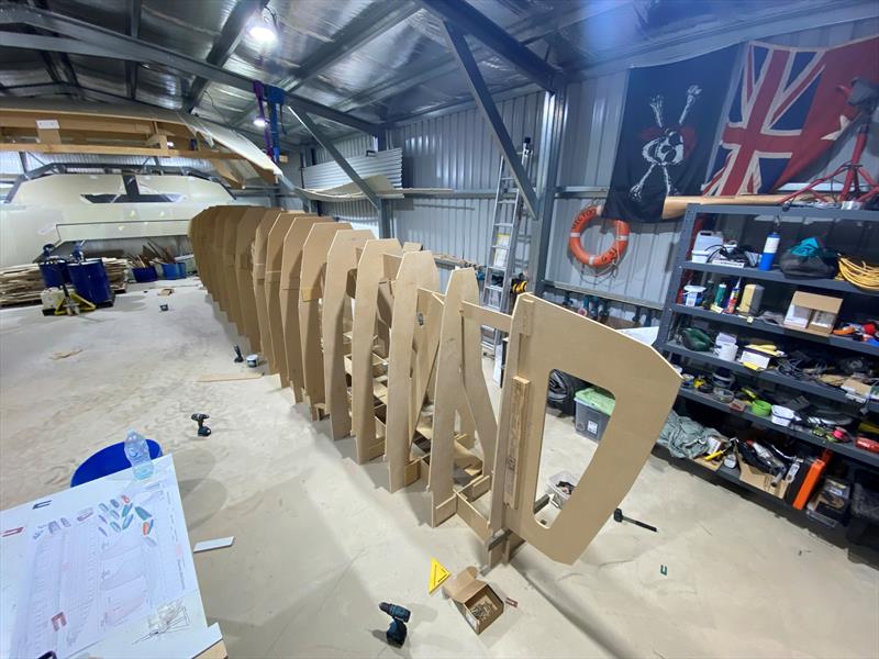 Schionning Arrow on target using DuFLEX panel system
