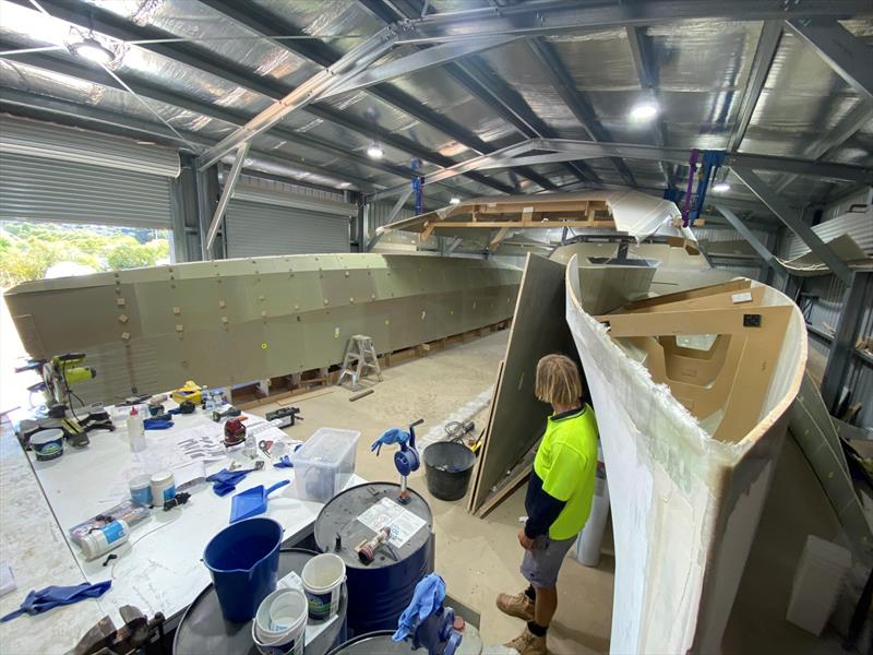 Schionning Arrow on target using DuFLEX panel system