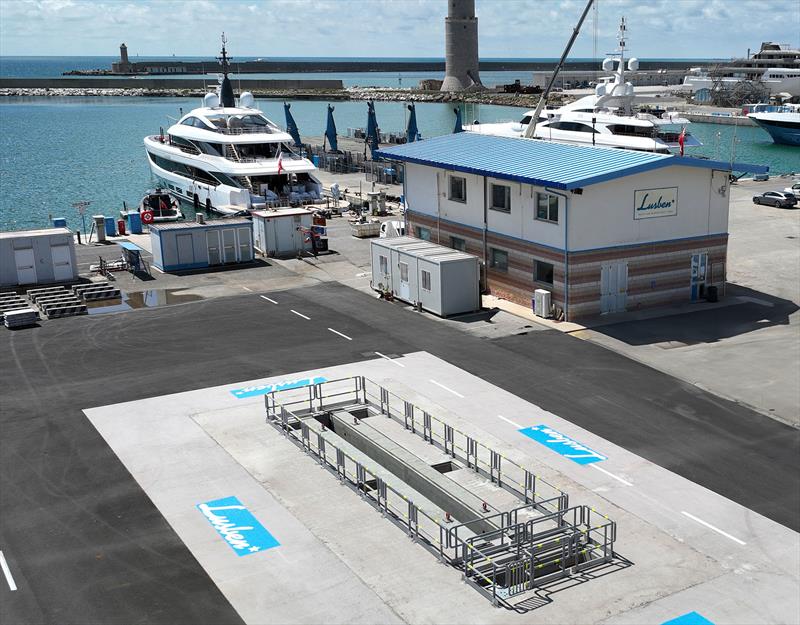A new inspection pit for sailing yachts is now ready at the Lusben ...